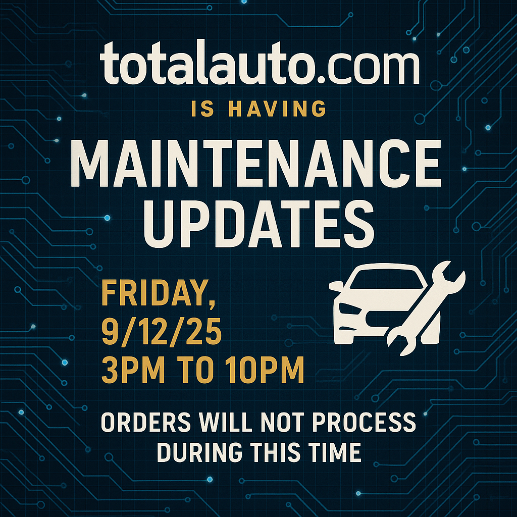 System Update Notice - Total Automotive Blog